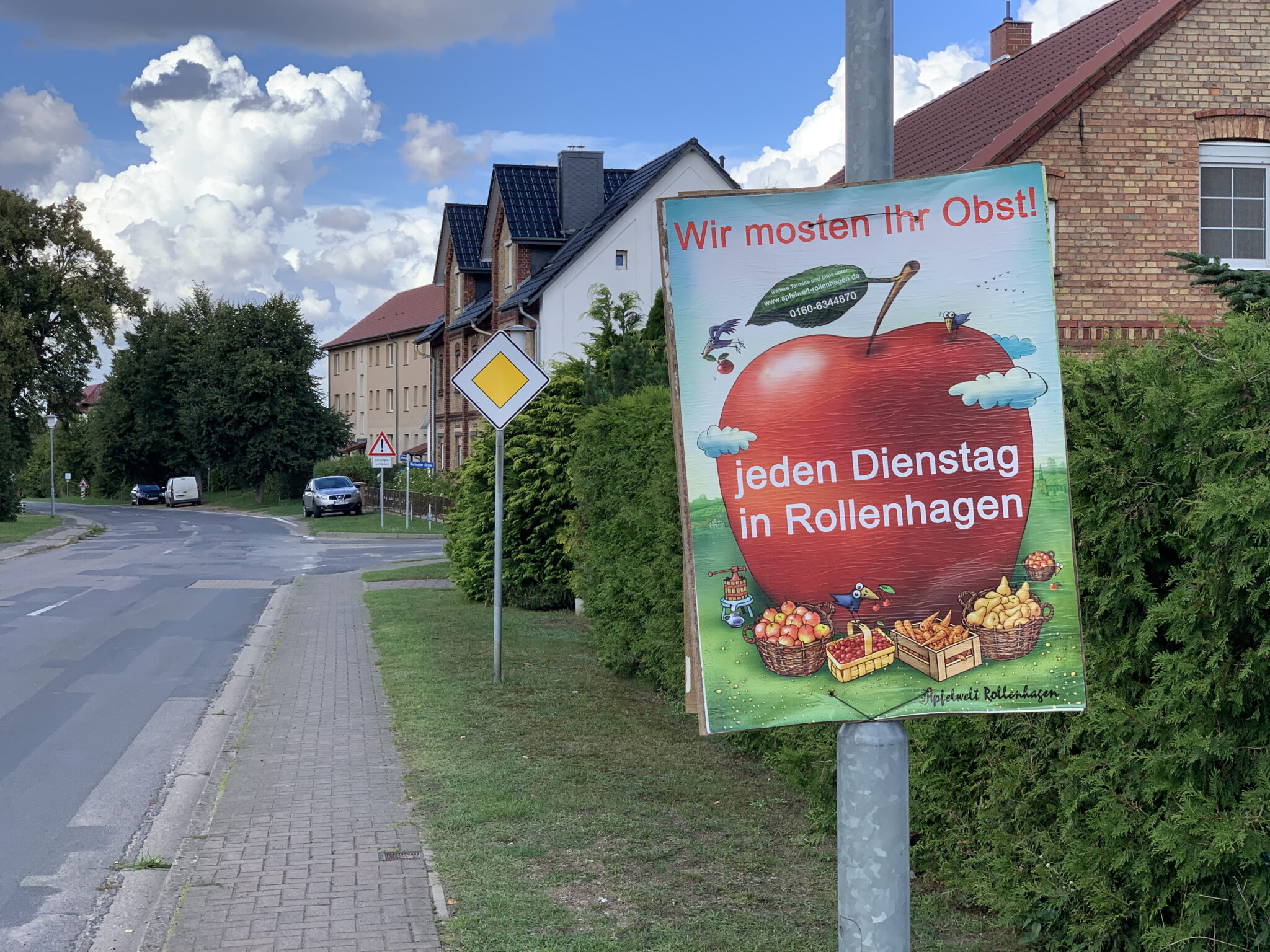 Obst mosten in Rollenhagen · Blankensee in Mecklenburg